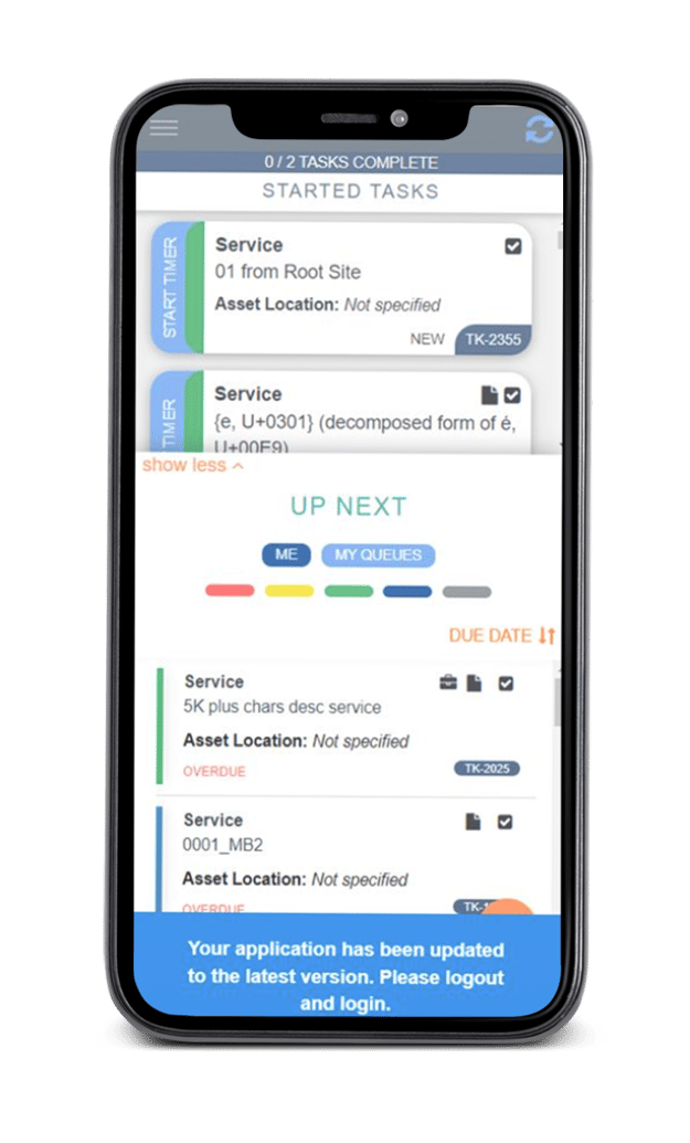 MicroMain Software Release- Mobile App June 2023