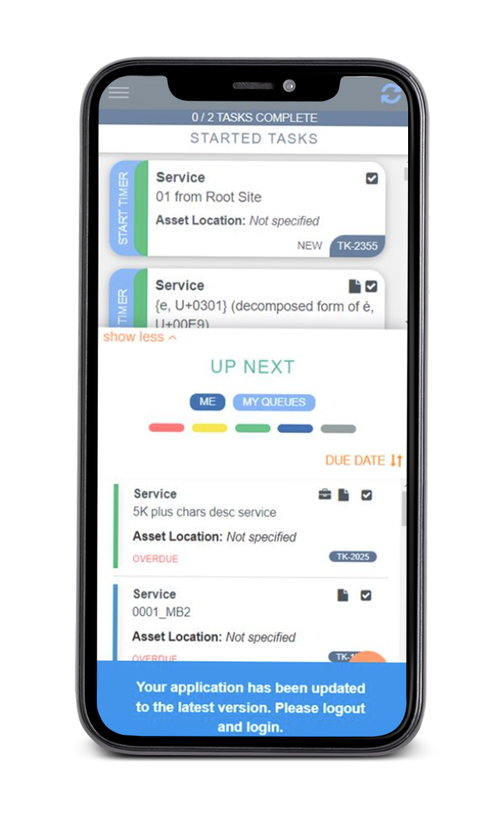 MicroMain Software Release- Mobile App June 2023